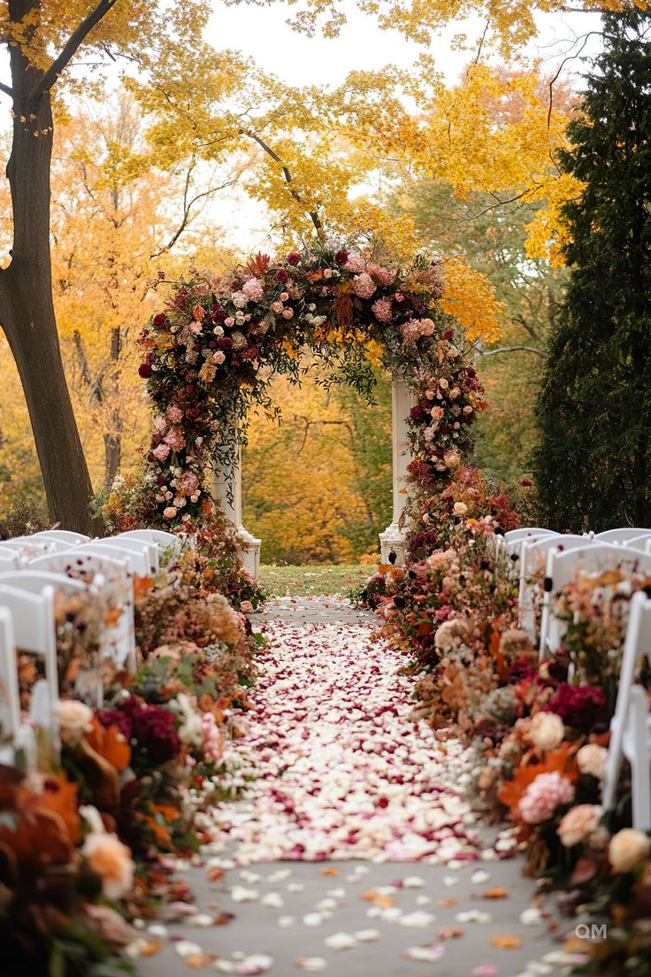 Which Rustic Fall Wedding Color Palette Will Work Best for My Venue ...